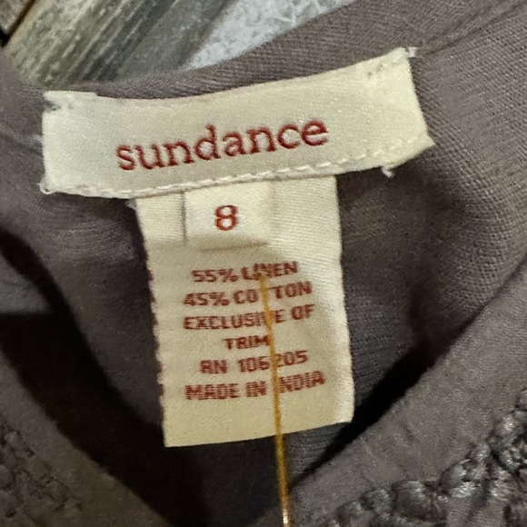Sundance | Dresses | Sundance Purple Tiered Lace Trim Embroidered Maxi ...